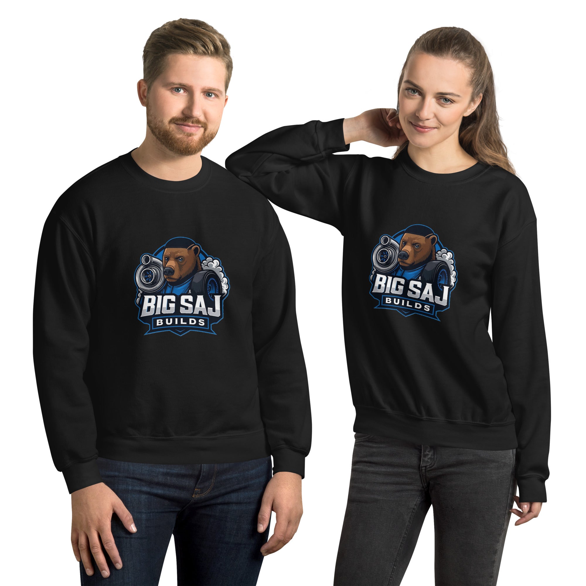 Big Saj Builds Sweatshirt